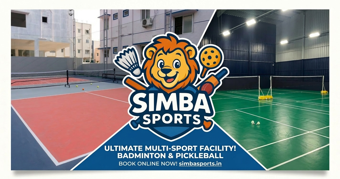 Simba Sports Santhosapuram - Pickleball & Badminton Courts | Kids ...
